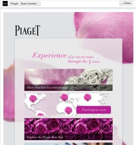 Piaget Rose Day : Piaget célèbre la rose | Maryo's Bazaar